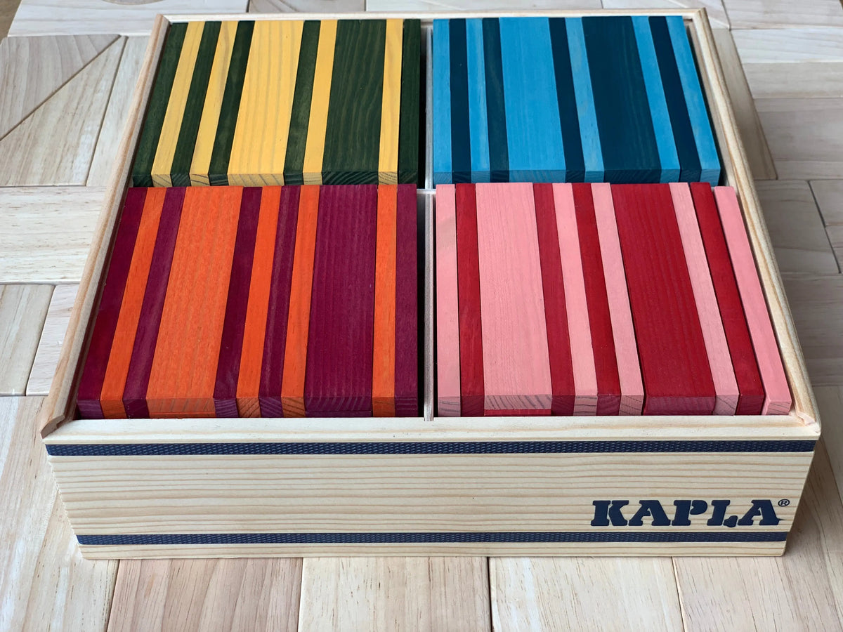 KAPLA 100 Octocolor Planks Case | Made in Europe – The Baby Penguin