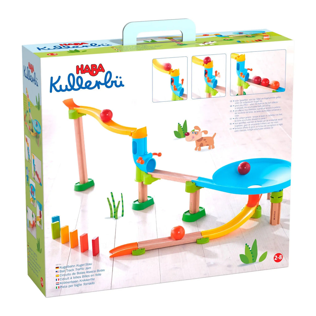 Kullerbu Traffic Jam Ball Track Set | HABA USA – The Baby Penguin