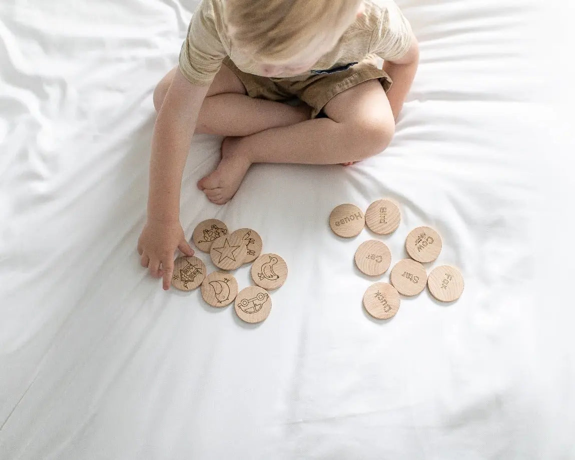 Mini Sight Words Matching Tiles | Made in the USA – The Baby Penguin