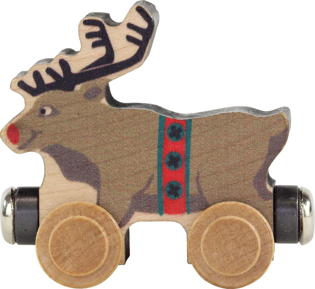 NameTrains Rudy Reindeer - Made in USA Trains – The Baby Penguin